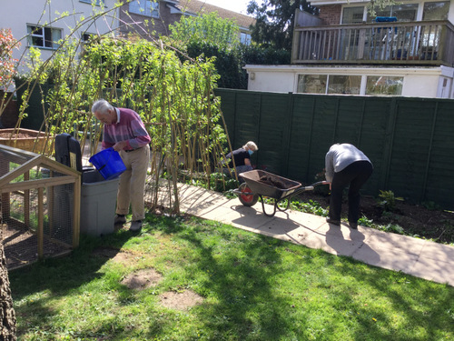 Our new garden design team… | dementiacaredevon.co.uk